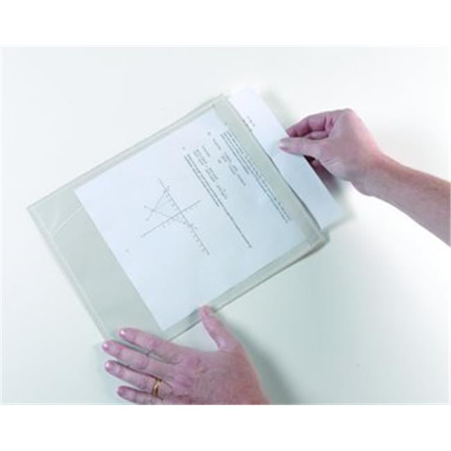 Clear View Self-Adhesive 12-Pk- Document Pocket 9.5 X 12 - Walmart.com