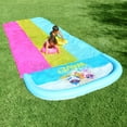 Baby Shark Triple-Lane Water Slide + (3) Inflatable Boogie Boards for ...