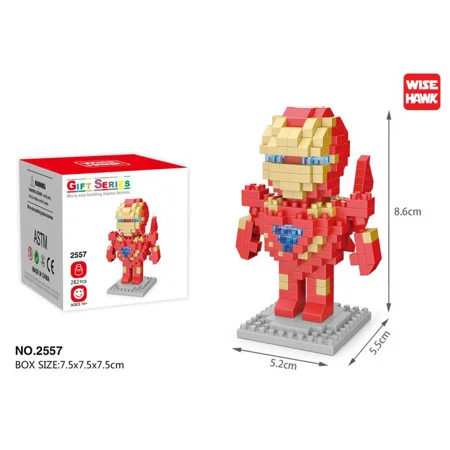 Marvel Legends lega marvel Spider Man Building Blocks Iron Man Block ...