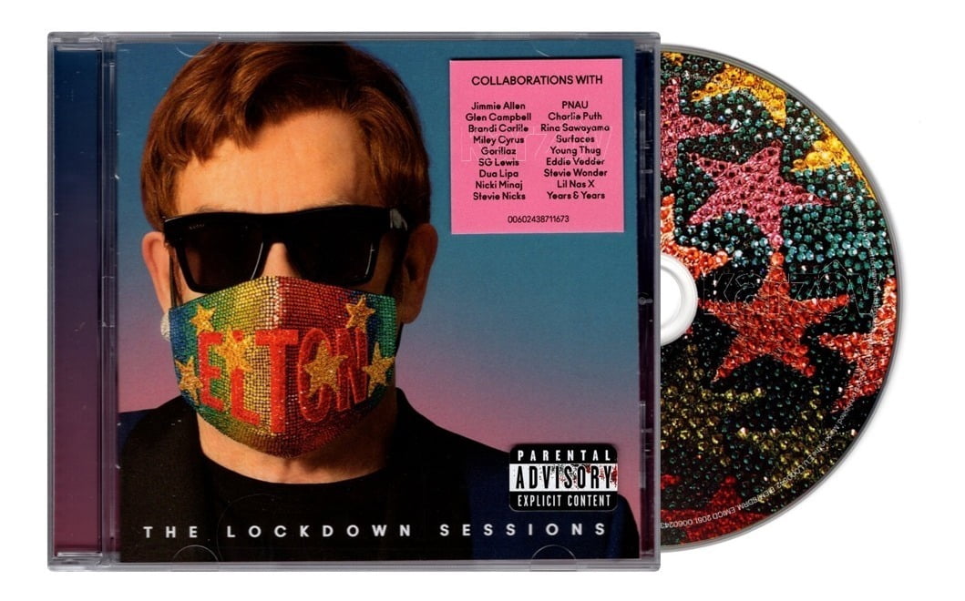 Elton John - The Lockdown Sessions - Disco Cd 16 Canciones Universal CD ...