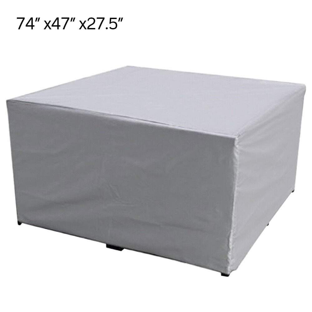 Rectangular Patio Table Cover Heavy Duty Waterproof Outdoor Furniture ...