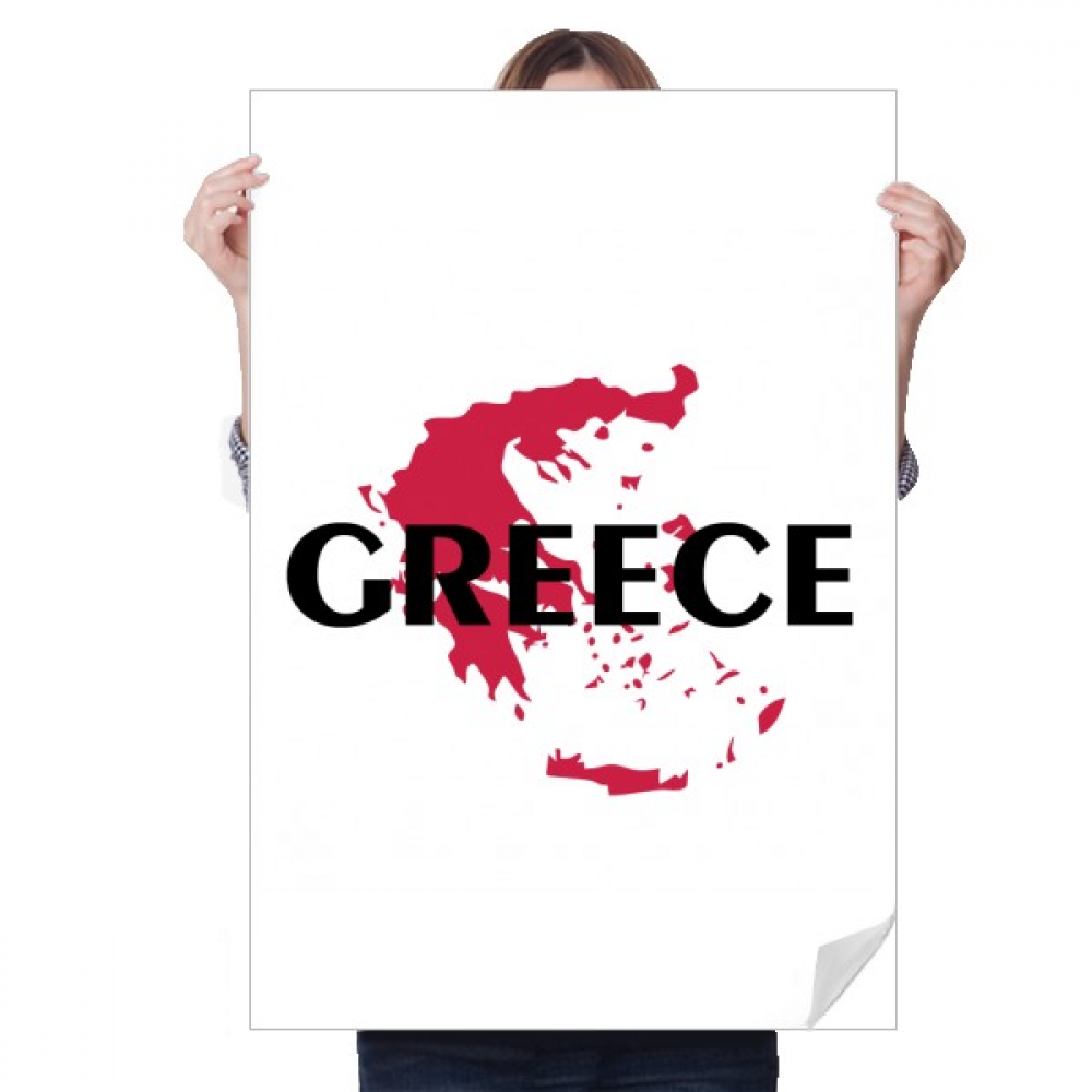 Greek European Map Myth Art Deco Fashion Sticker Decoration Poster ...