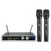 Supersonic UHF Dual Fixed Channel Professional Wireless Microphone ...