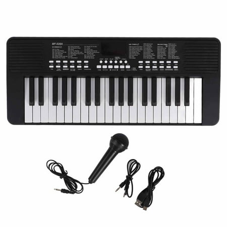 Portable Electronic Keyboard, Volume Control 37 Key Piano Keyboards ...