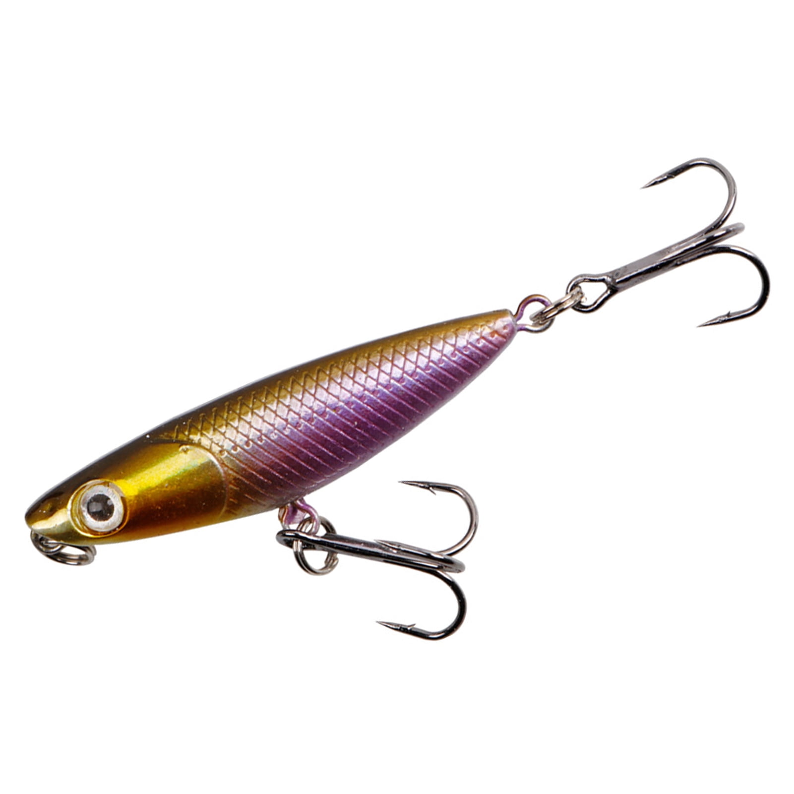 1Pc 45mm Mini Lifelike Bionic Hard Bait Fake Fish Lure with Hooks ...