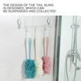 Jierger 3pcs Back Scrubber for Shower Loofah Long Handle Bath Body ...