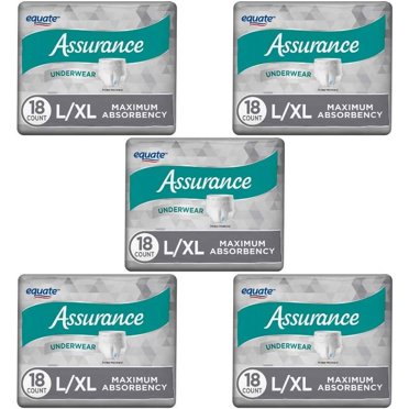Cardinal Health Max Absorbency Briefs, XL-45''-58'', Men's Underwear ...