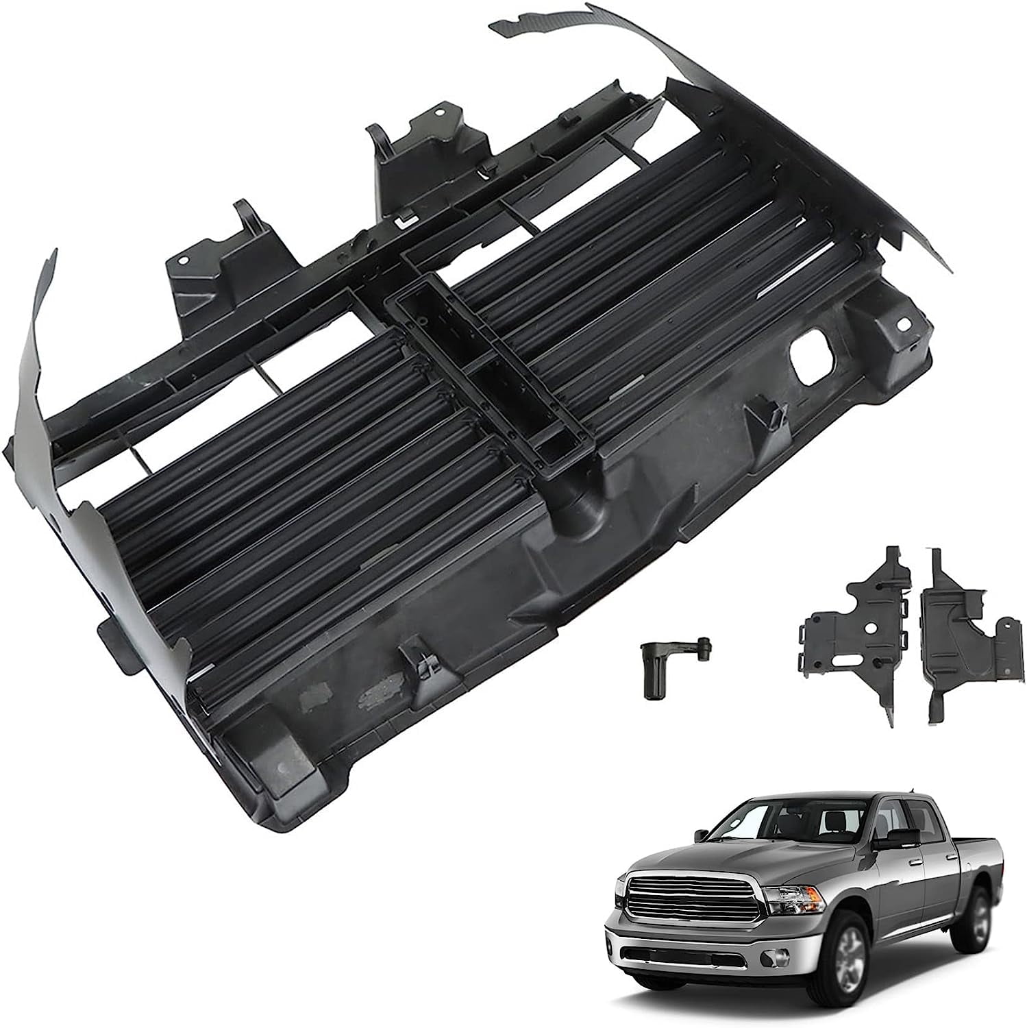 SHZAITOR 601-426 68302660AB Automobile Radiator Active Grille Shutter ...