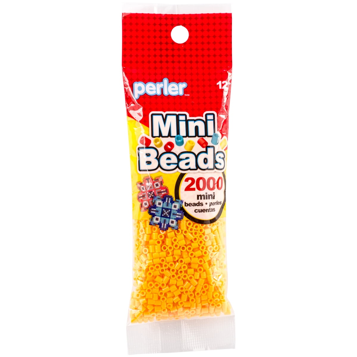 Mini Perler Beads 2000/Pkg-Cheddar - Walmart.com