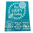 Bee Happy Today Self Adhesive Silk Screen Printing Stencil Mesh ...