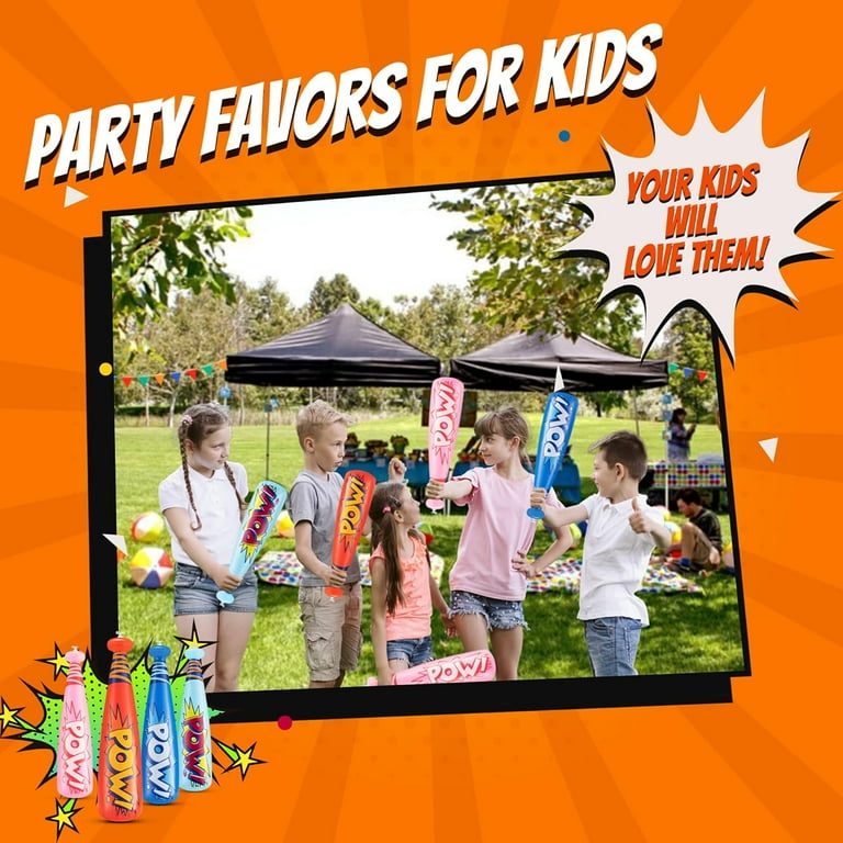 Inflatable Bat 36 Pack Inflatable Baseball Bats - 25 Inch Blow Up Pool ...