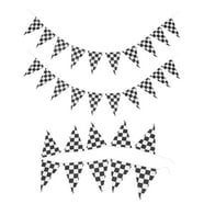 Colorful Birthday Bunting: 100' Multi Color Pennant Banner Flags Party ...