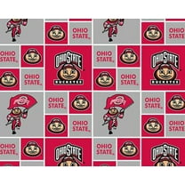 Cotton Ohio State University Holiday Print Buckeyes Brutus Christmas ...