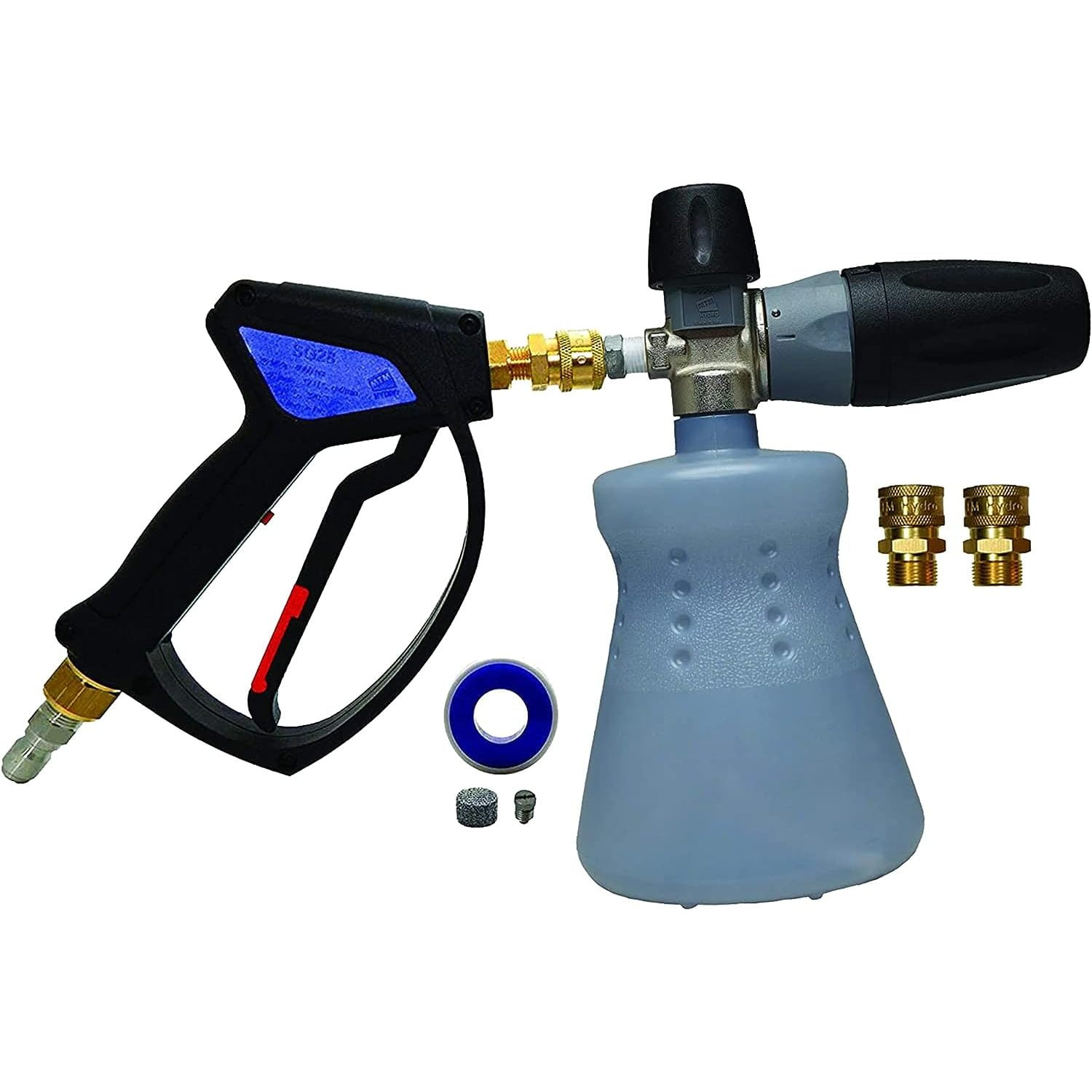 HetayC 28 Special PF22.2 Foam Cannon Kit, Pressure Washer Car Wash Sprayer Gun, High Pressure ...