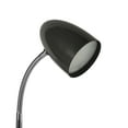 Mainstays LED Desk Lamp, Flexible Metal Gooseneck, Black - Walmart.com