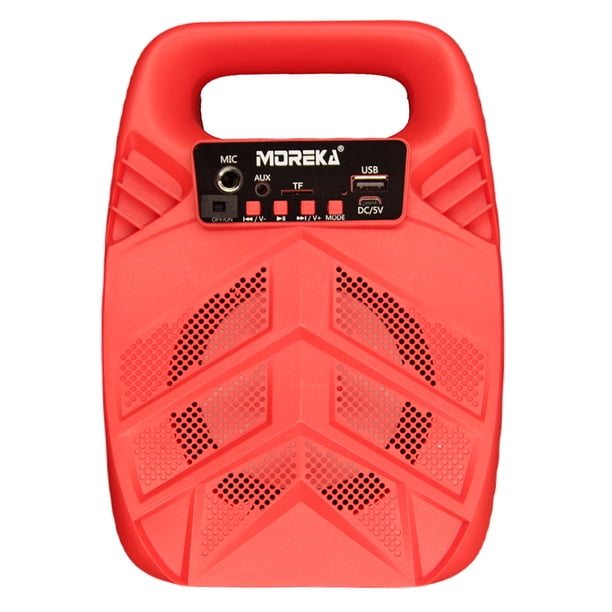 Bocina Moreka 4105, Bluetooth, TF Card/Micro SD, Radio FM, USB, entrada ...