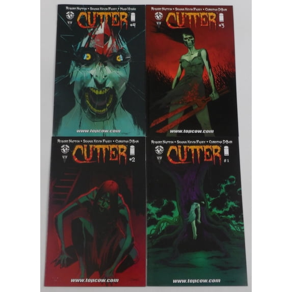 Cutter #1-4 VF/NM complete series Robert Napton ; Image - Walmart.com