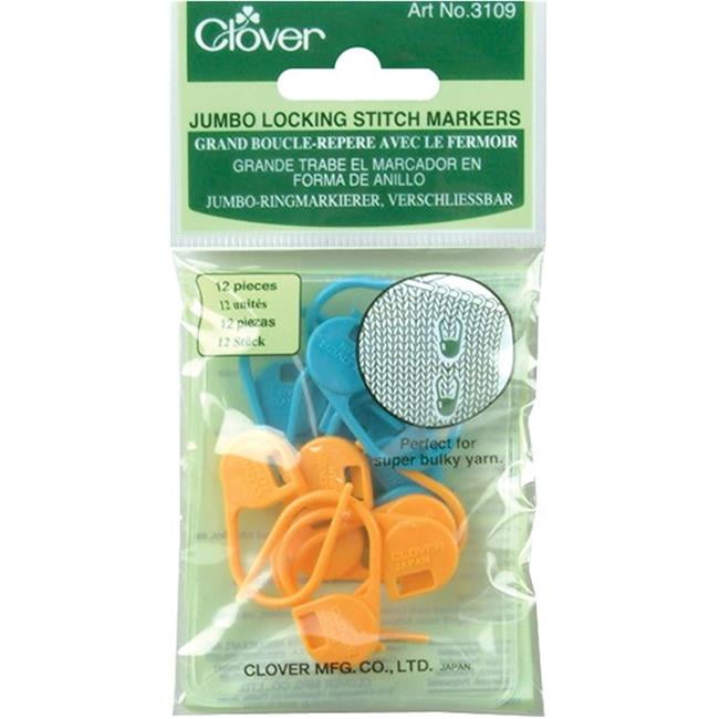 Jumbo Locking Stitch Markers-12/Pkg - Walmart.com