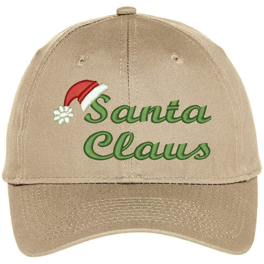 Trendy Apparel Shop Santa Claus With Sant Hat Embroidered Adjustable ...