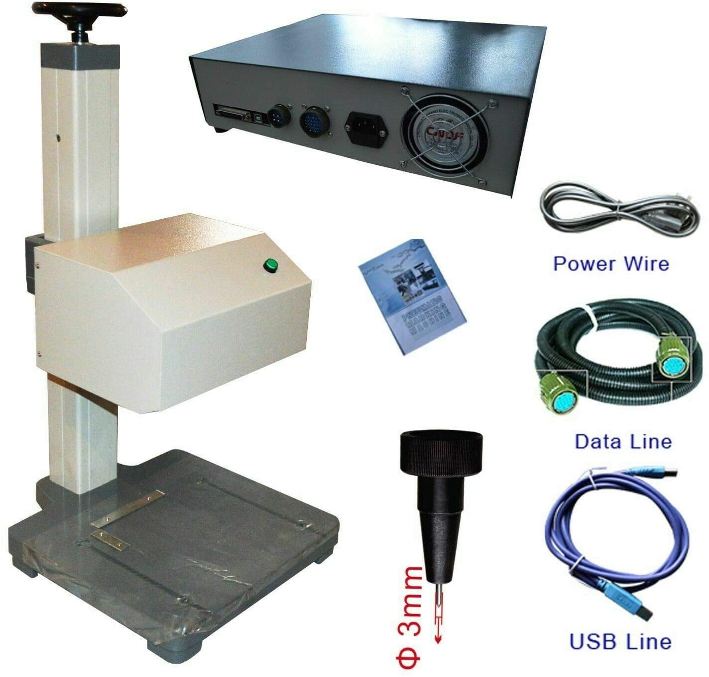 INTSUPERMAI Industrial Pneumatic Metal Marking Engraving Tagging Logo ...