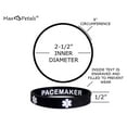 PACEMAKER Medical Alert ID Silicone Bracelets, 5 Pack, Privacy Enhanced ...
