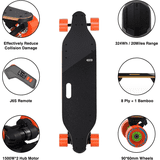 MEEPO Go Electric Skateboard with Remote, 2500W×2 Powerful Belt Motors ...