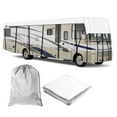 erfcxs Heavy Duty All Weather RV Roof Cover for Class A B C Motorhomes ...