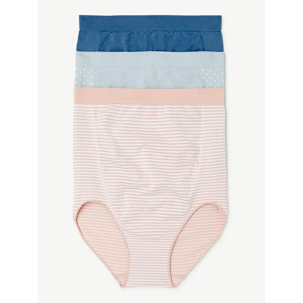 Joyspun Women's Maternity Over the Belly Underwear, 3-Pack, Sizes S to ...