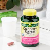 Spring Valley Cranberry Extract Vegetarian Capsules, 500mg, 60 Count ...