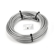 WARN 100973 Service Part - Wire Winch Rope Replacement Kit, Fits: VRX ...