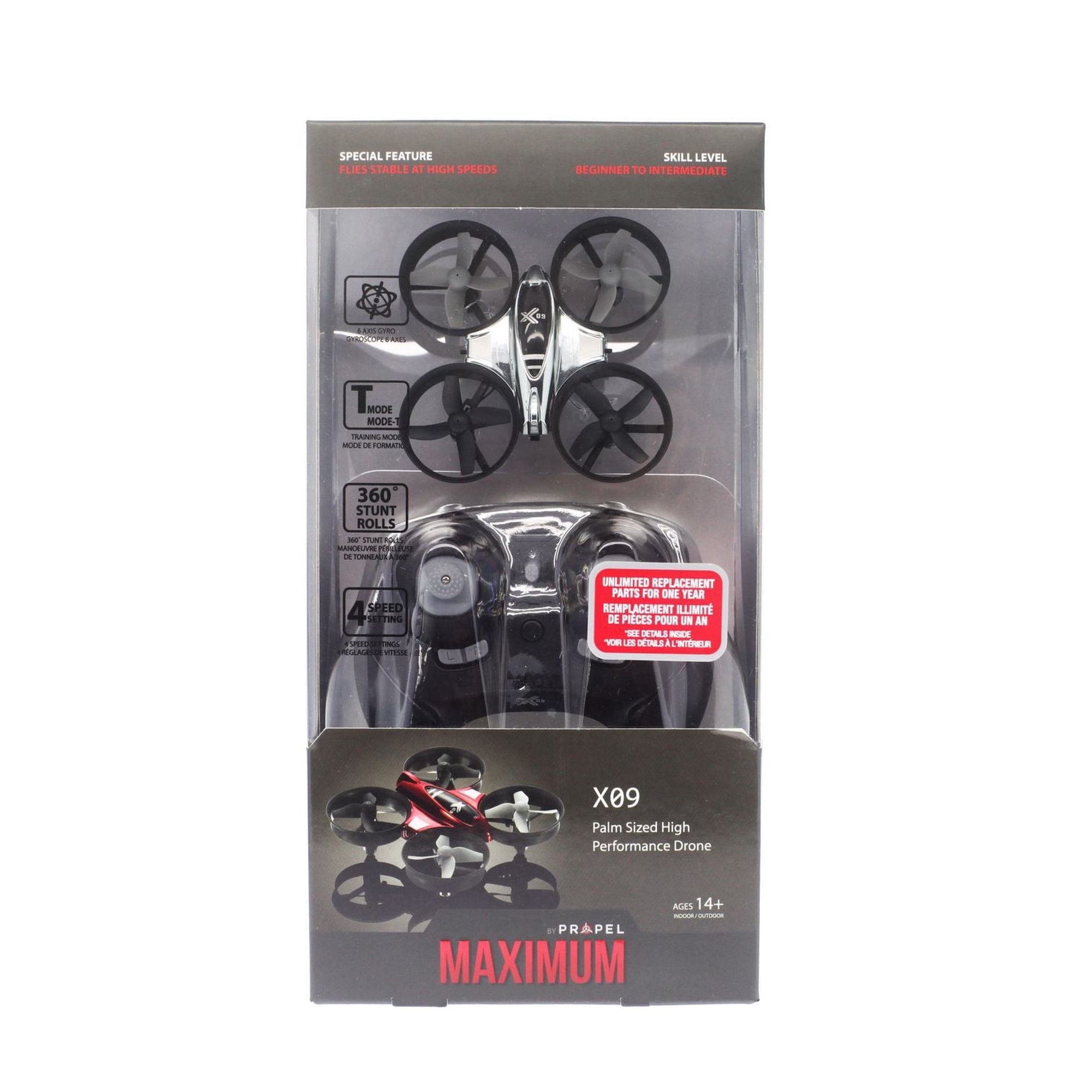Click here for Maximum Tunnel Drone - Black prices