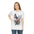Butterfly Graphic T Shirt Unisex Vintage Inspired Art Design Tee Short ...
