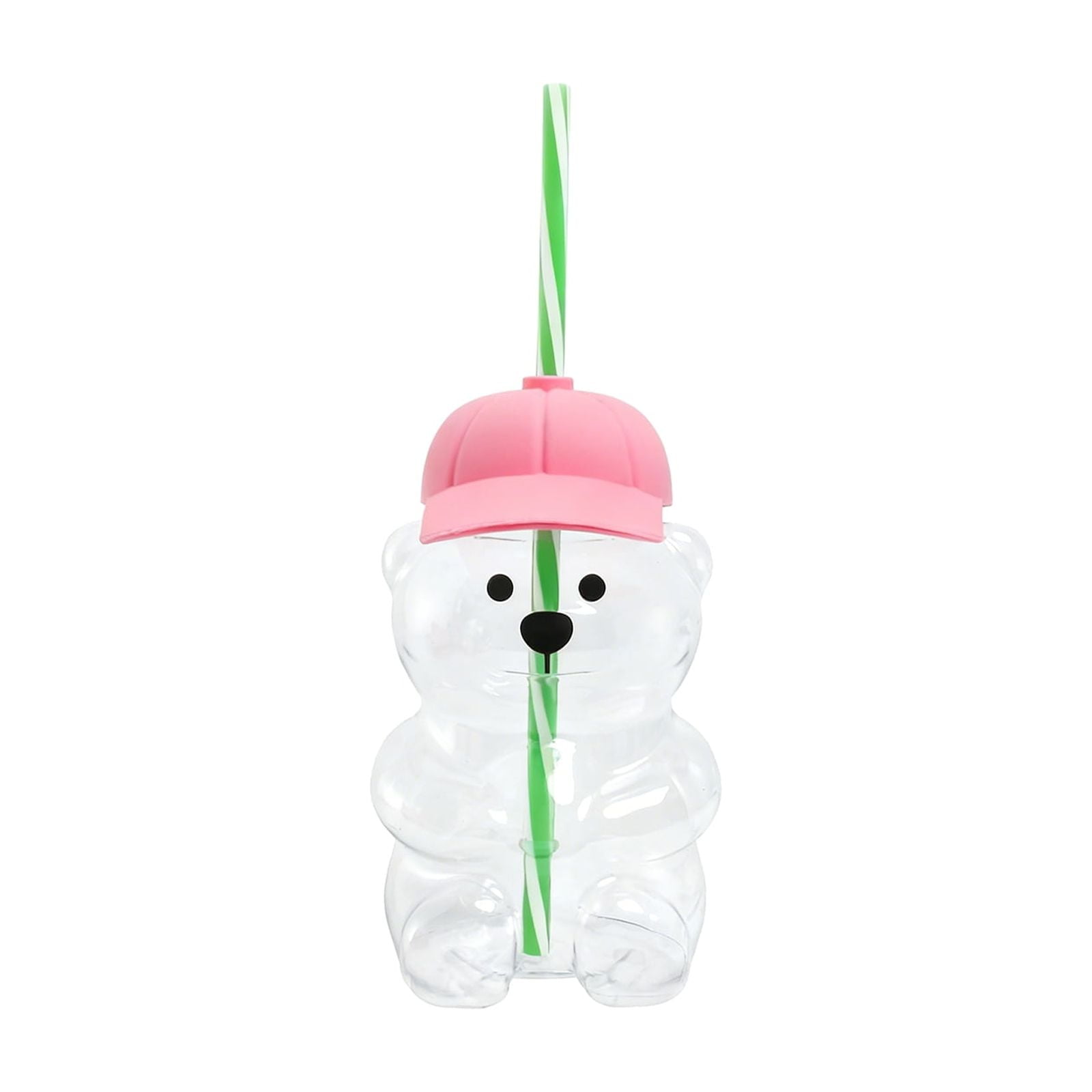 Click here for Moonsky Honey Bear Glass Cup With Lid & Straw 20oz... prices