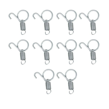 10 Pack Fixing Spring Metal Elastic Spring Latches Hooks Spring Cage ...