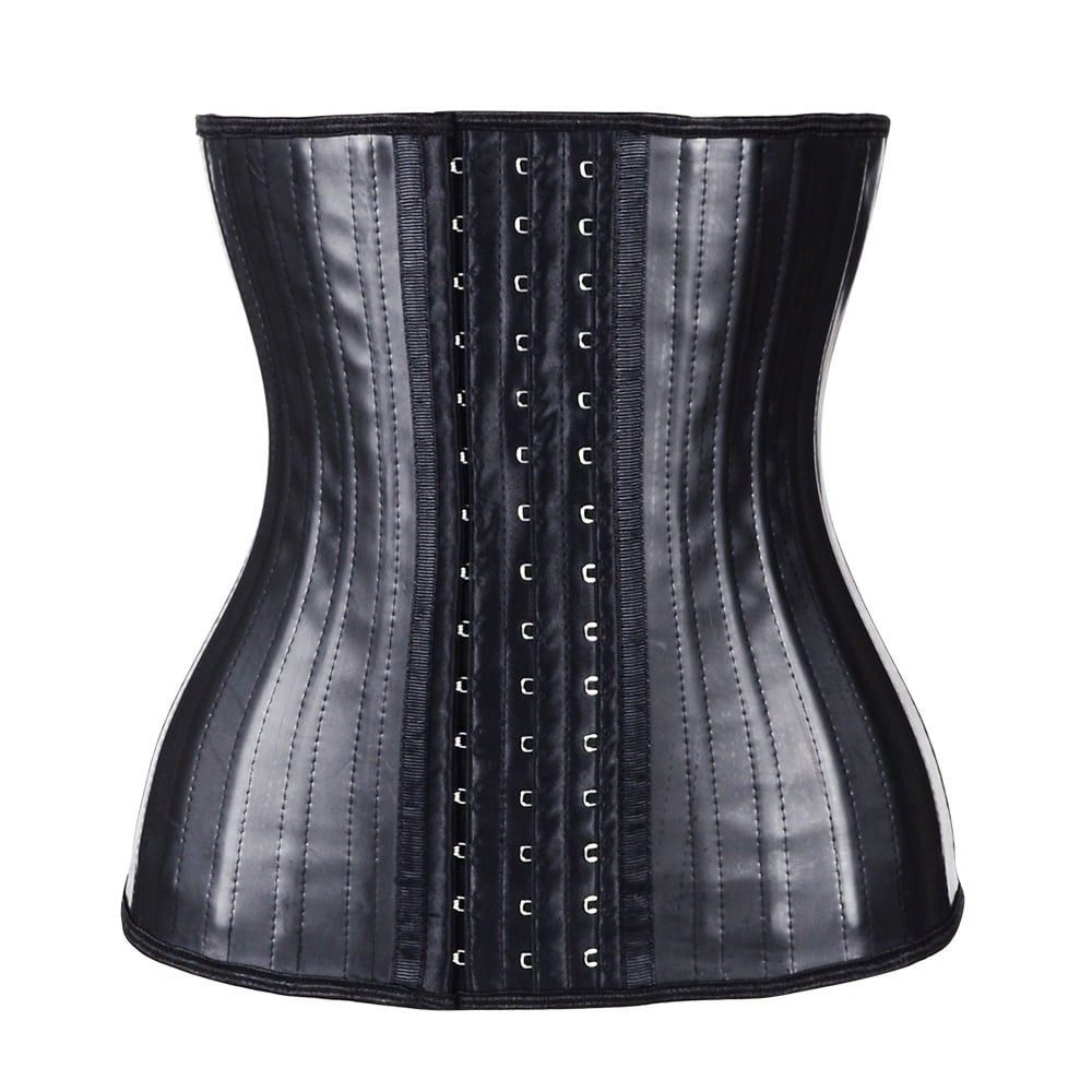 Las Mujeres De Látex Carpetas De Cintura Entrenador Adelgazar Corsé 25 ...