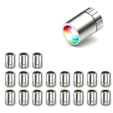 10 Pack Small Spotlight, Battery Operated LED Outdoor Lights, LED Wireless Miniature Spot Light ...