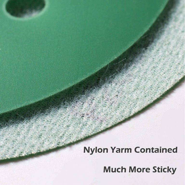 Snap-on 2000 Grit - 5" Green Film Hook & Loop DA Sandpaper Sanding ...