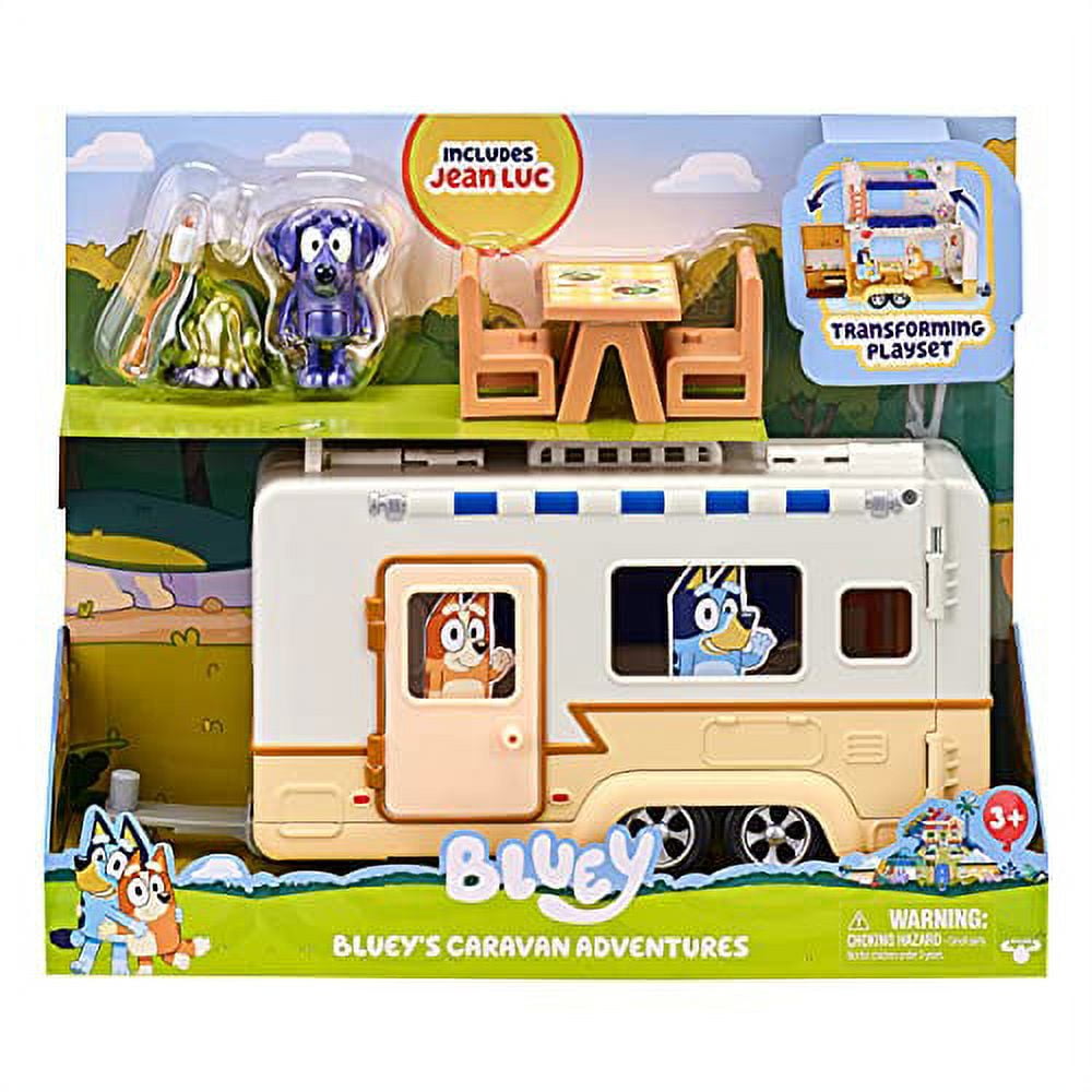 Click here for Bluey Caravan Adventure Playset  With 2.5 Jean Luc... prices