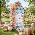 Blue Pumpkin Arch Backdrop Cover 5 FT, Thanksgiving Fall Wedding Arch ...