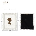 AELS 8x10 Vintage Picture Frame, Antique Photo Frame with Glass Front ...