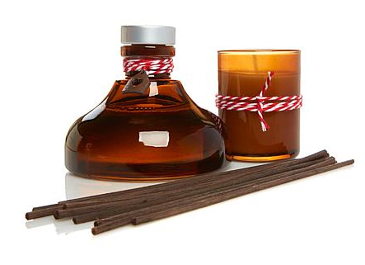 Thymes Gingerbread Reed Diffuser Petite & Votive Candle Set - Walmart.com
