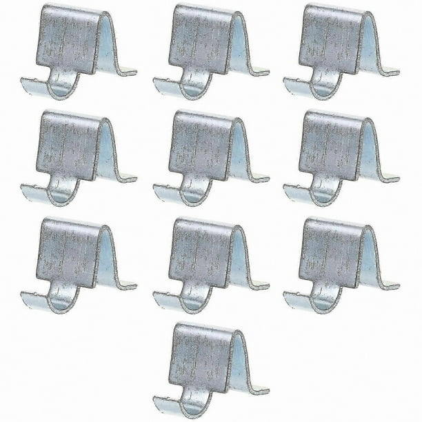 10-Pack Heavy Duty Metal Shelf Clips for Cabinets and File Storage ...
