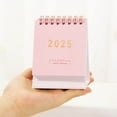 dajkiuy Mini Desk Calendar 2025, Standing Flip Small Desk Calendar ...