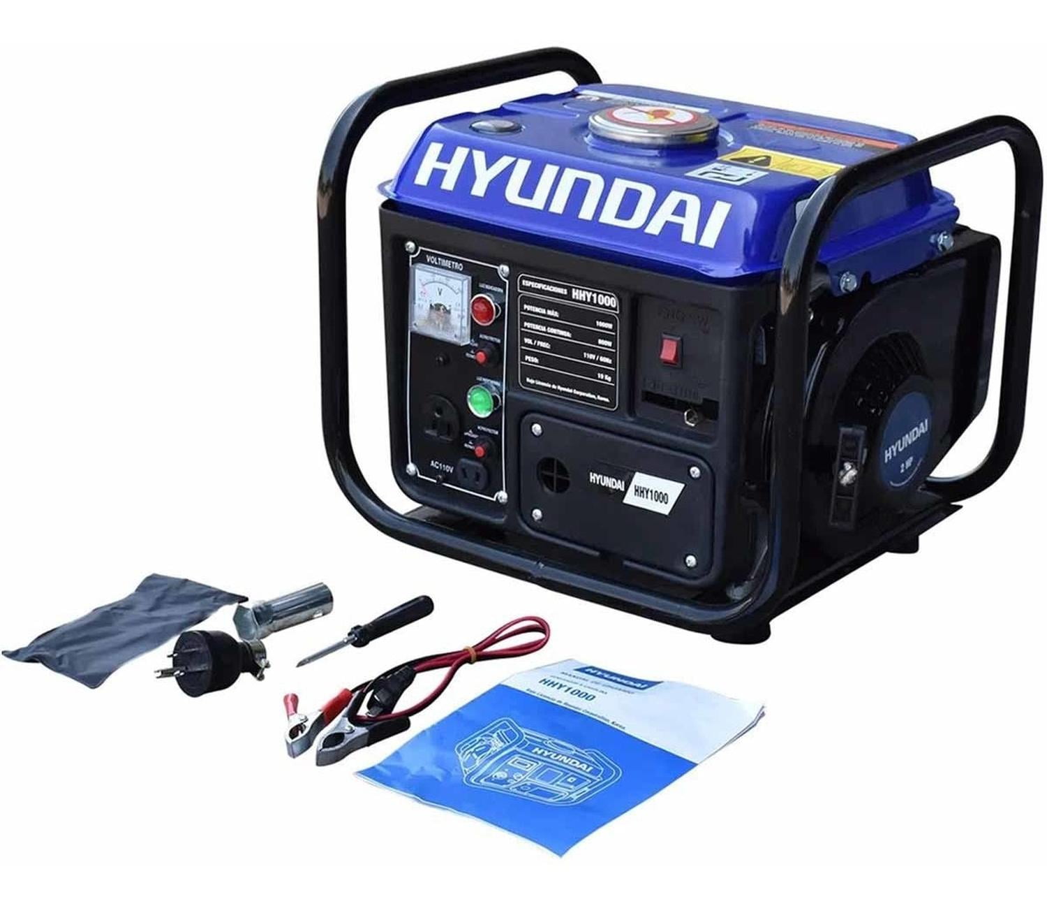 Generador Planta De Luz Gasolina Portatil Hyundai 800-1000w HHY1000 | Bodega Aurrera en línea