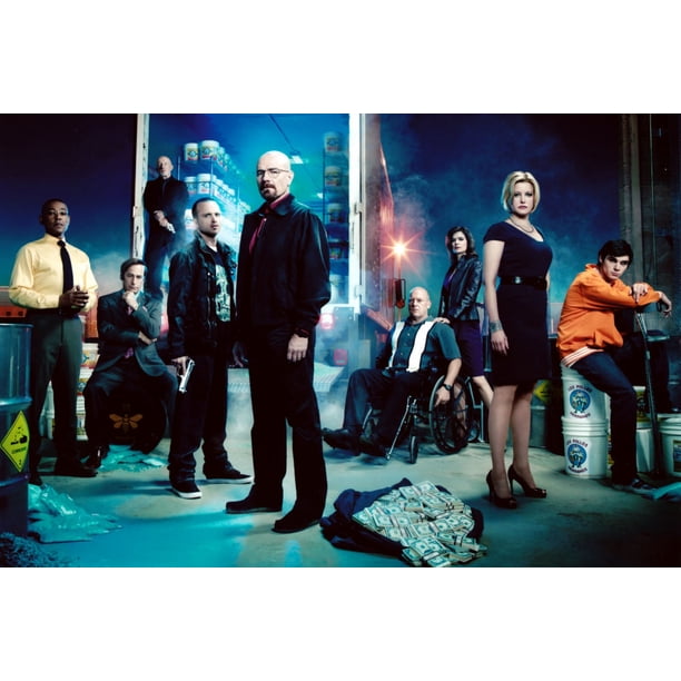 Breaking Bad poster cast Metal Sign 8inx 12in Print on Metal 8x12 ...