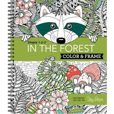 Color & Frame - Seasons (Adult Coloring Book) - Walmart.com