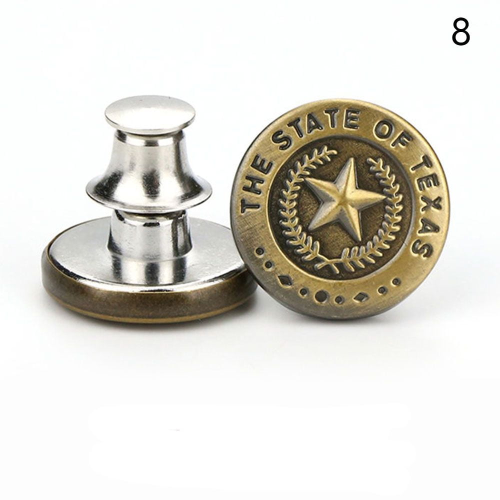 Adjustable Tuck Waist Removable Reduces Inch No Sew Fit Instant Buttons ...