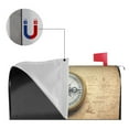 Mailbox Covers Magnetic Standard Size - Magnetic Old Compass On World ...