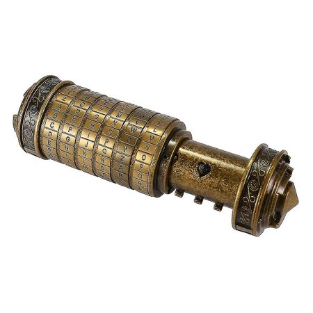 Rétro Mini Serrure Cryptex, Boîte Cadeau d'Anniversaire Valentine Serrure à Cylindre Alphabet ...