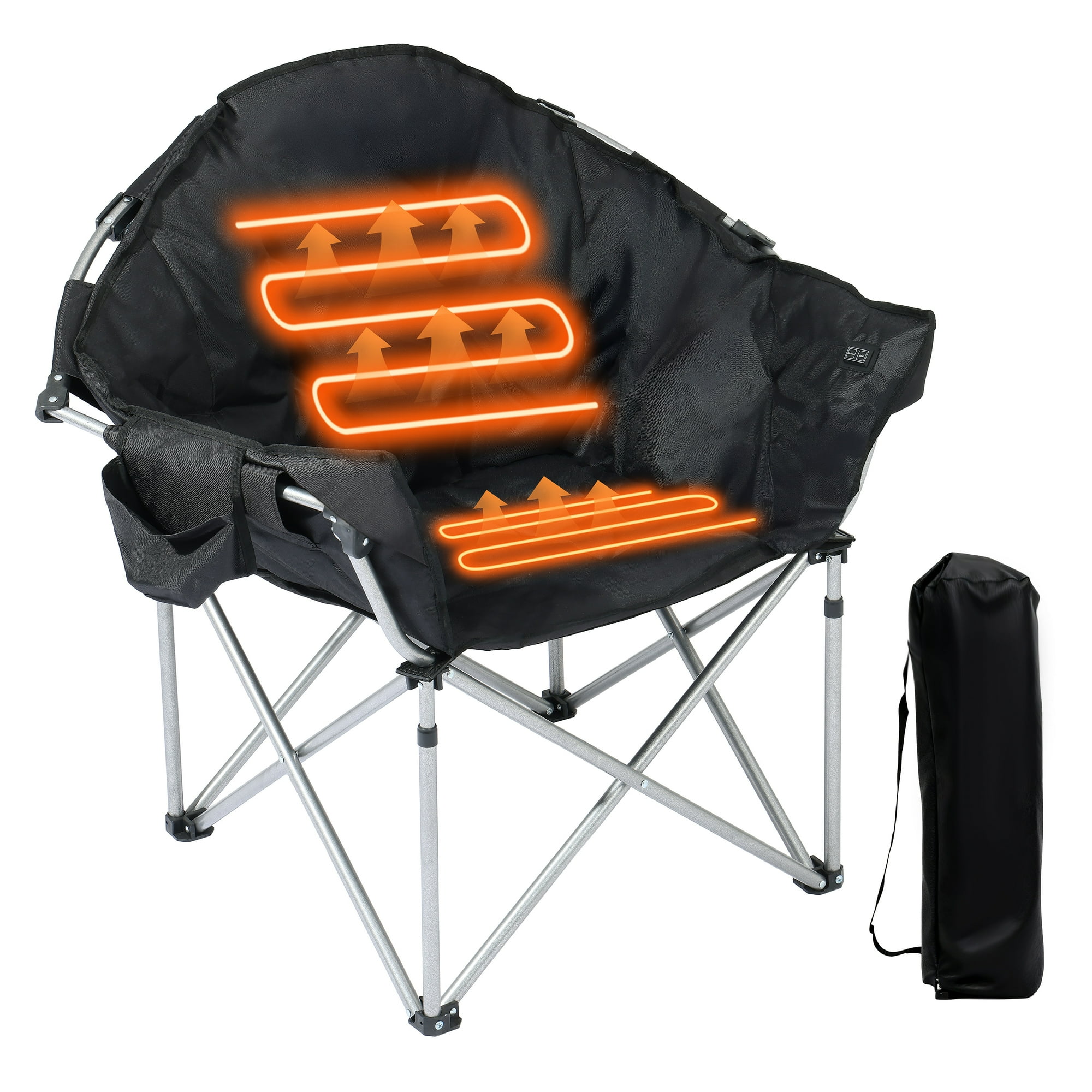 Click here for Halicool Portable Folding Heated Camping Chair  Ov... prices